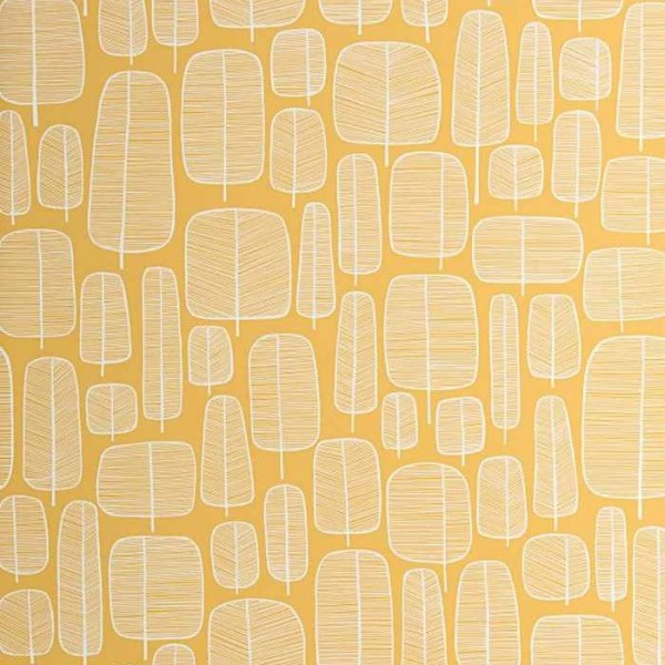 Little Trees Yellow – Telas La Tonelada