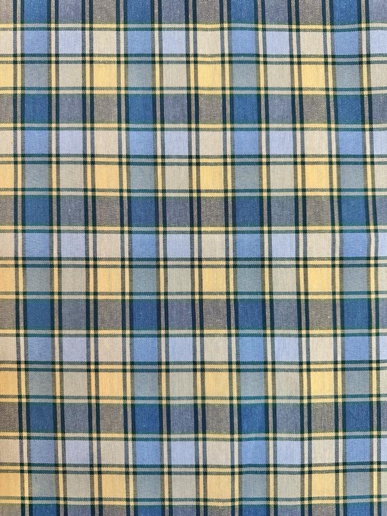 Loneta Cuadros Tejidos Azules – Telas La Tonelada