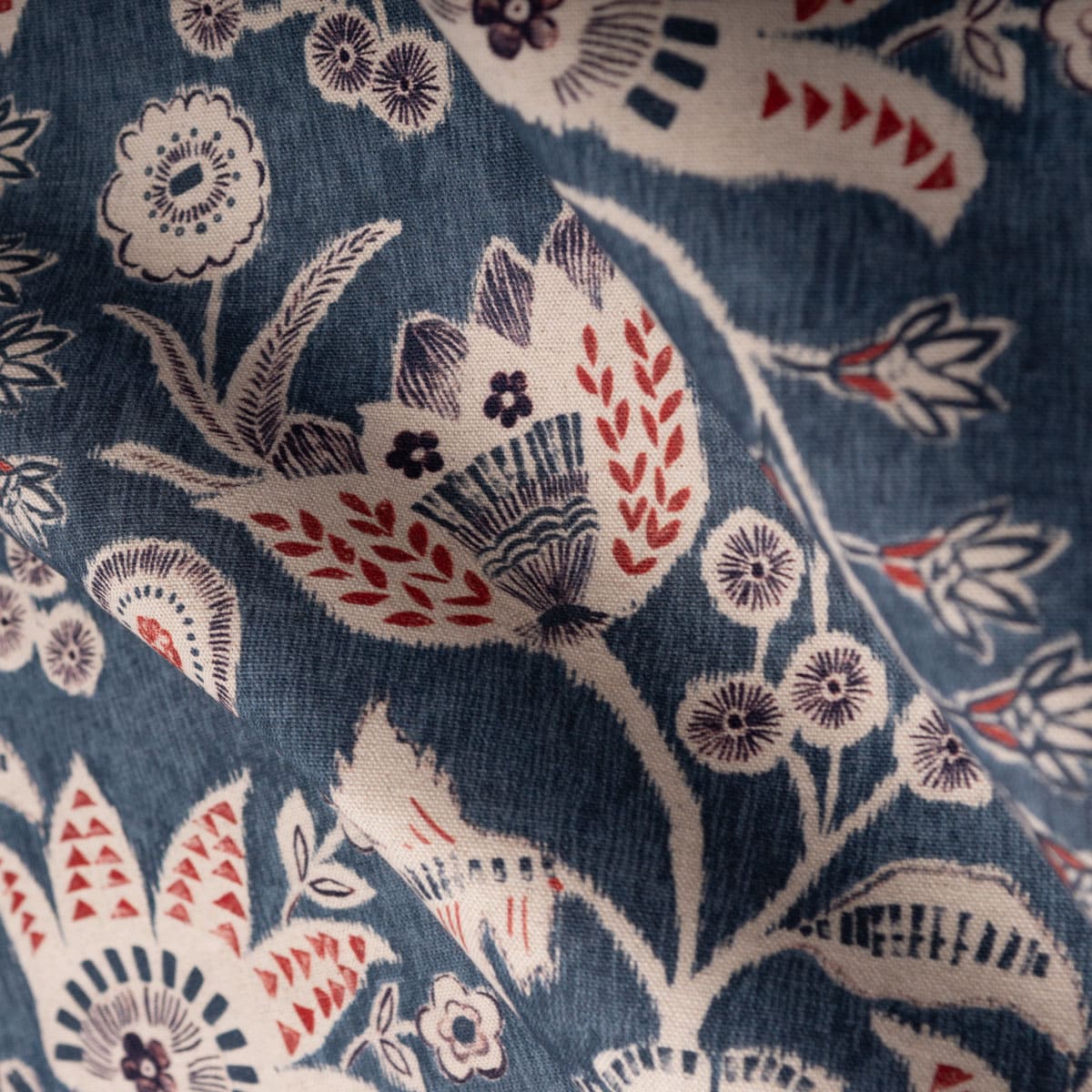 Tela Lino Kala Floral – Telas La Tonelada